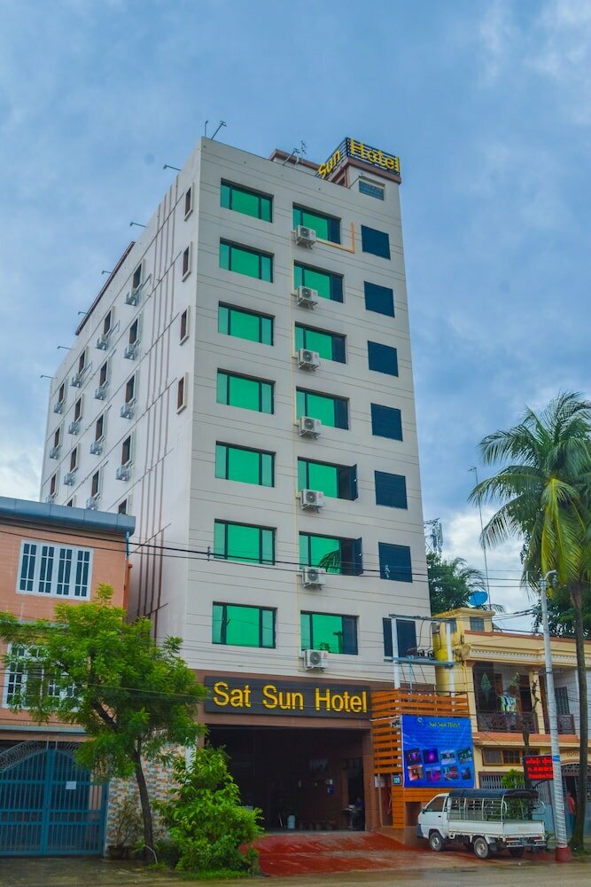 Otel Sat Sun Hotel, Yangon, foto
