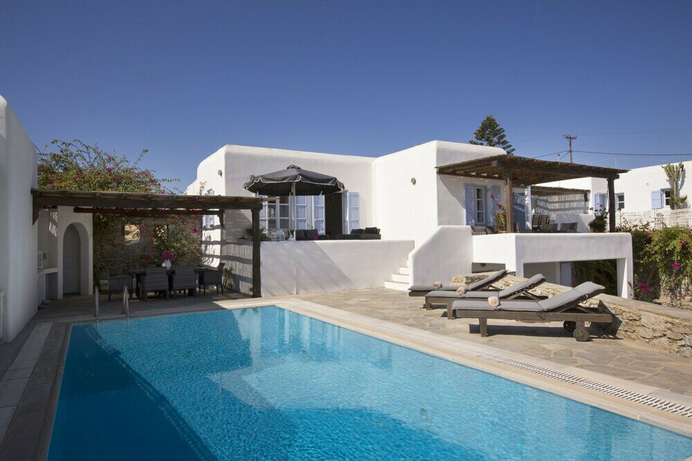 Otel Psarrou villa for 10 guests, Dünya, foto