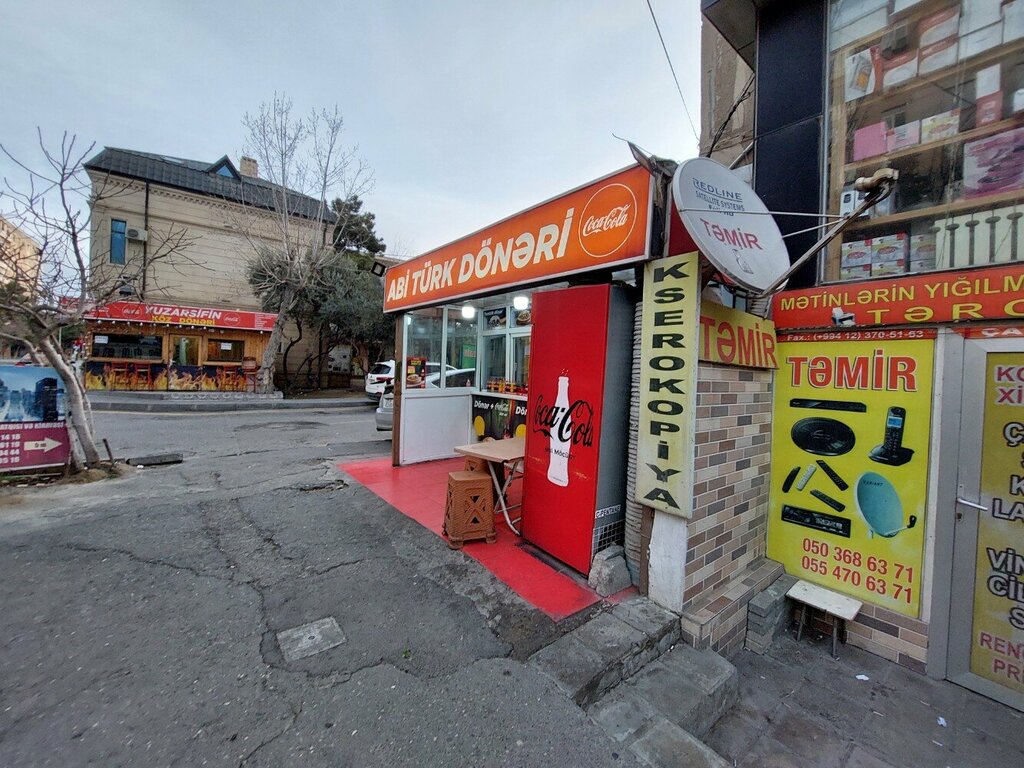 Fast food Abi turk doner, Bakü, foto