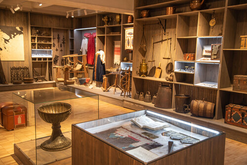 Müzeler ve sanat galerileri Historical and Memorial Museum of M.V. Lomonosov, Arhangelskaya oblastı, foto