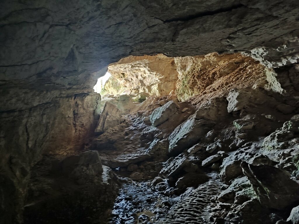 Turistik yerler Пещера Зубащенко, Krasnodarski krayı, foto