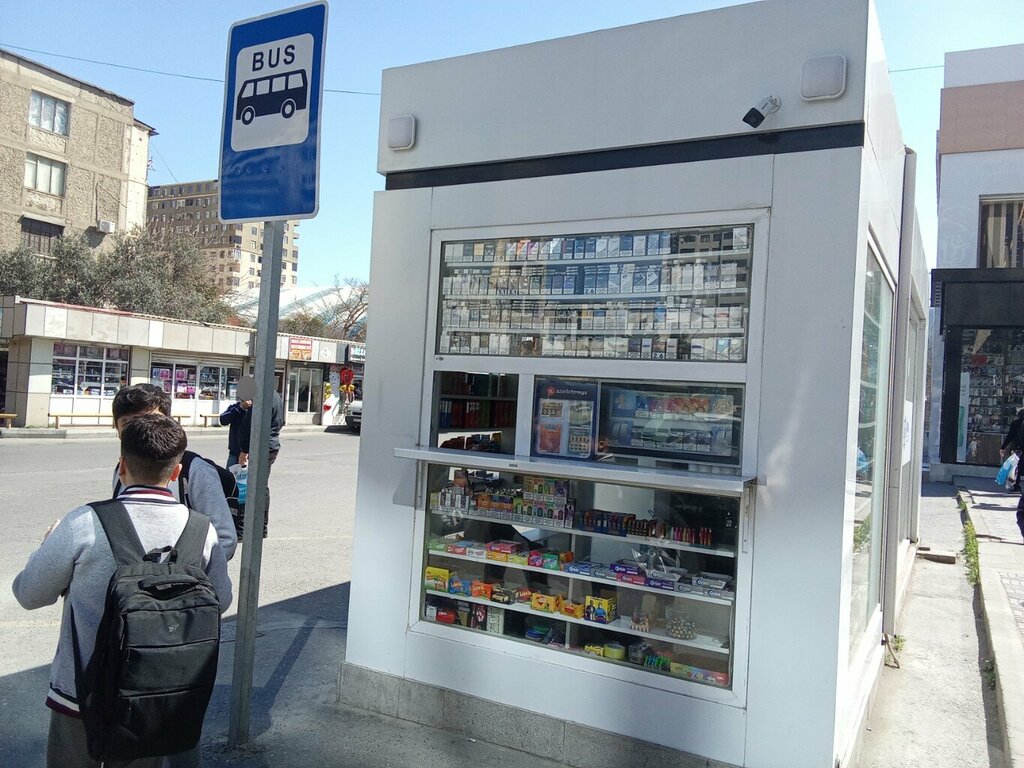 Gazete bayi Kiosk, Bakü, foto