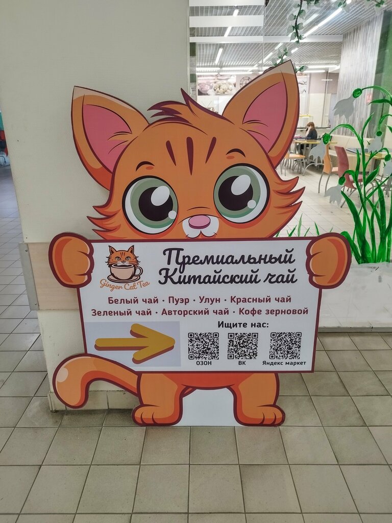 Çay mağazaları Ginger Cat Tea, Yekaterinburg, foto