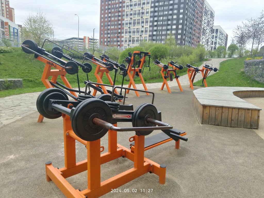 Spor alanı Уличные тренажёры, Moskova, foto