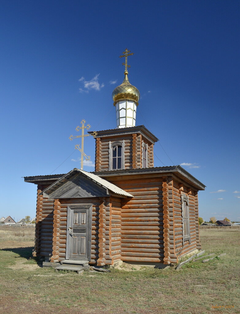 Ortodoks kiliseleri Часовня во имя Димитрия Солунского, Altayski krayı, foto