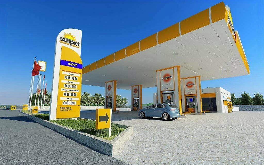 Benzin istasyonu Sunpet, Biga, foto