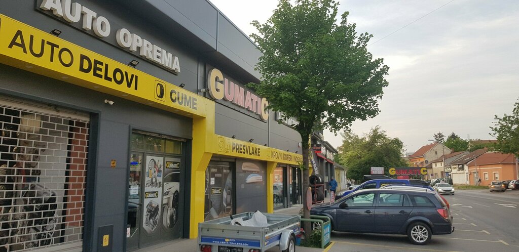 Otomobil yedek parçaları Gumatic 2 Krovni Nosaci i Koferi, Novi Sad, foto