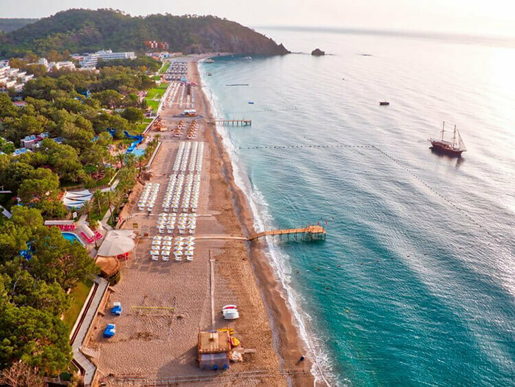 Plaj Tekirova Plajı, Kemer, foto