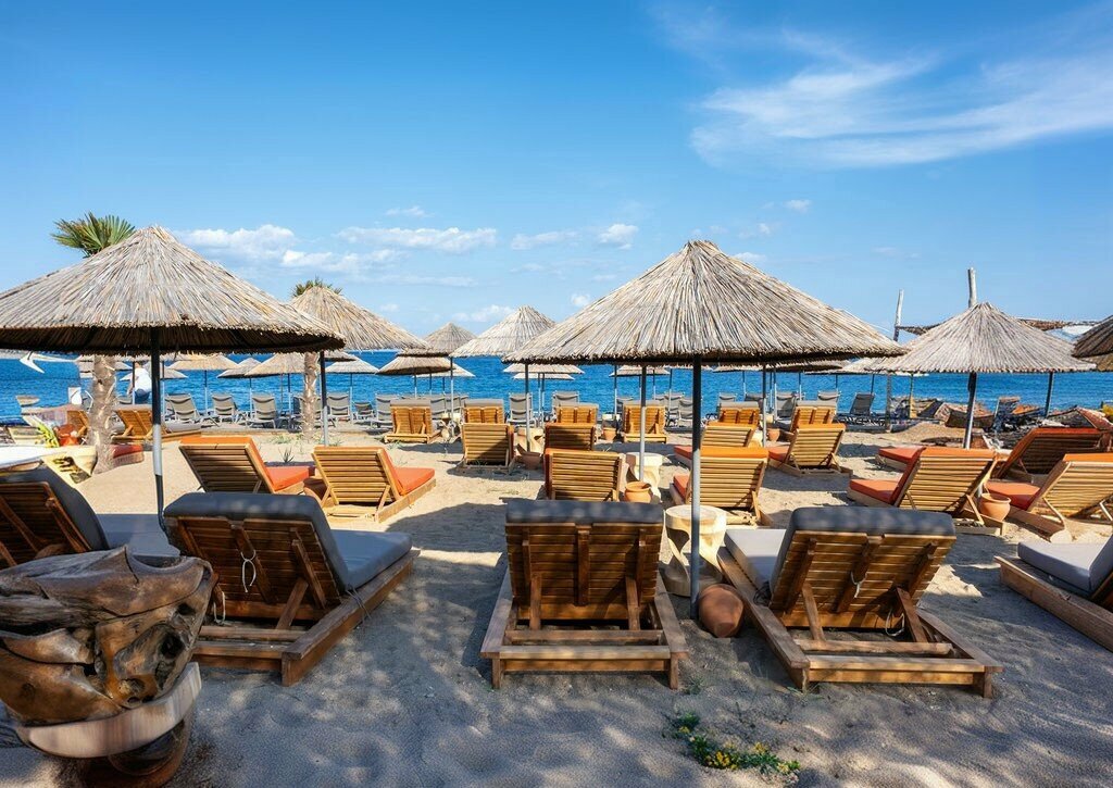Restoran Assos Beach Kavala, Ayvacık, foto