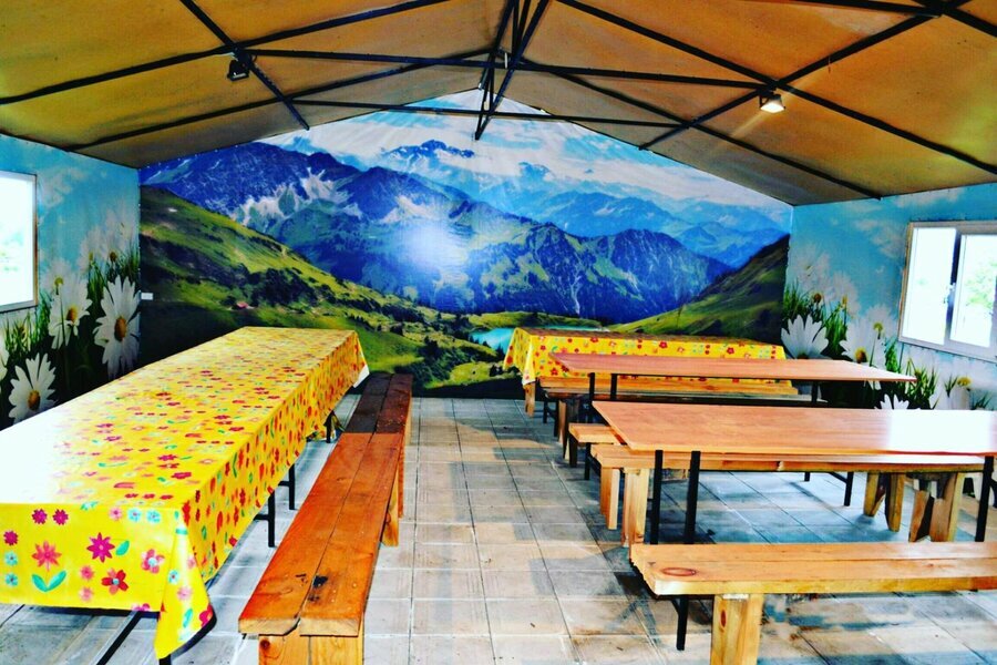 Resort oteller, tesisler Горный приют, Altayski krayı, foto