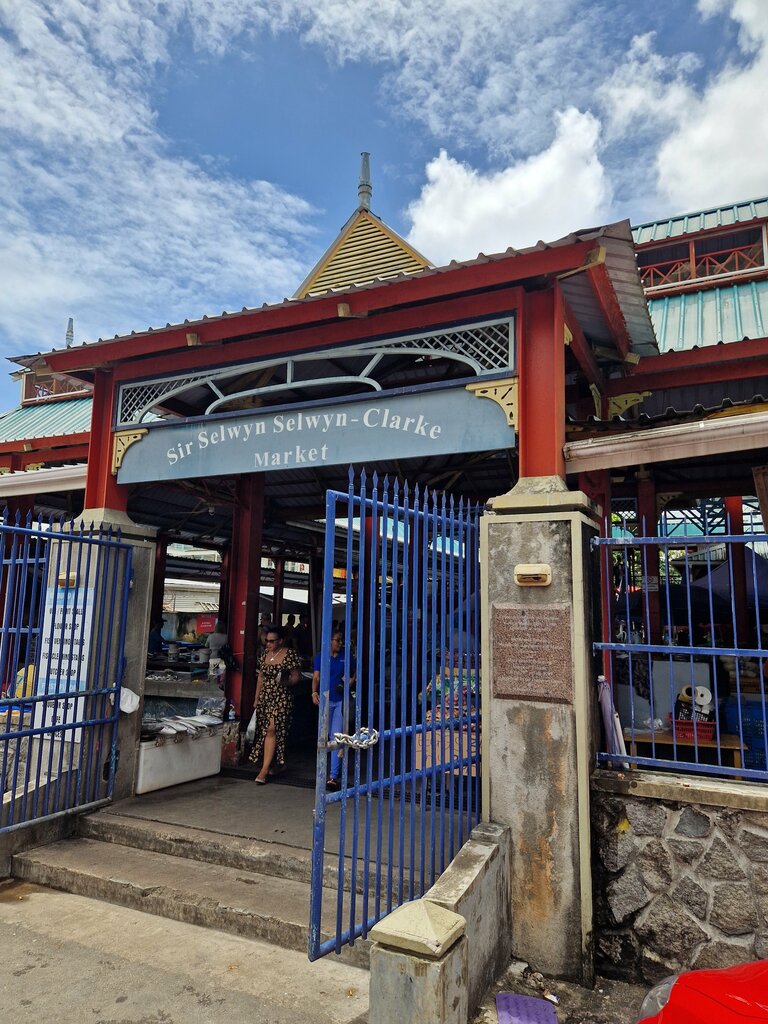 Pazarlar ve çarşılar Sir Selwyn Selwyn Clarke Market, Victoria, foto