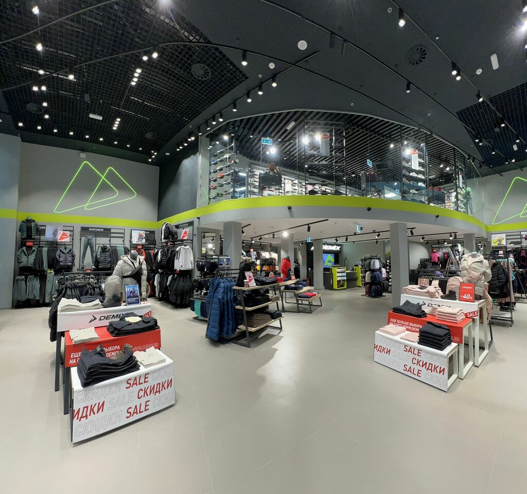 Spor mağazaları Demix, Moskova, foto