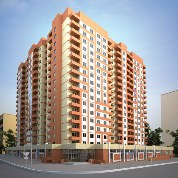 Konut blokları Папанинский, Koroliov, foto