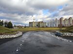 Стадион 50 лет Победы (Minsk, Piershamajski City Administrative District, Vialiki Lies Microdistrict), stadyum  Minsk'ten