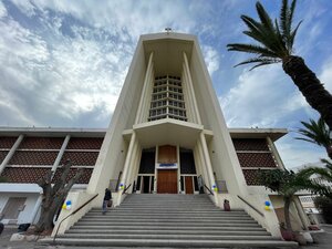 Église Notre-Dame-de-Lourdes de Casablanca (Grand Casablanca-Settat, Casablanca, El Maârif, Secteur 104, Rue de l'Ariège), katolik kiliseleri  Kazablanka'dan