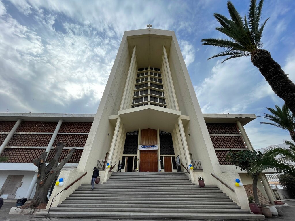 Katolik kiliseleri Église Notre-Dame-de-Lourdes de Casablanca, Kazablanka, foto