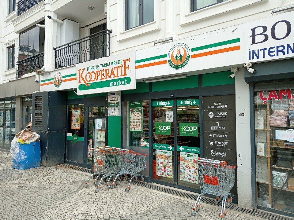 Süpermarket Tarım Kredi Kooperatif Market, İstanbul, foto