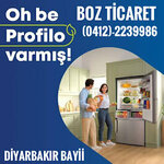 Profilo Boz Ticaret (Diyarbakır, Sur, Melik Ahmet Cad.), beyaz eşya mağazaları  Diyarbakır'dan