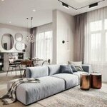 Apartments for rent31 (улица Есенина No:44А, Белгород), kısa süreli konaklama  Belgorod'dan