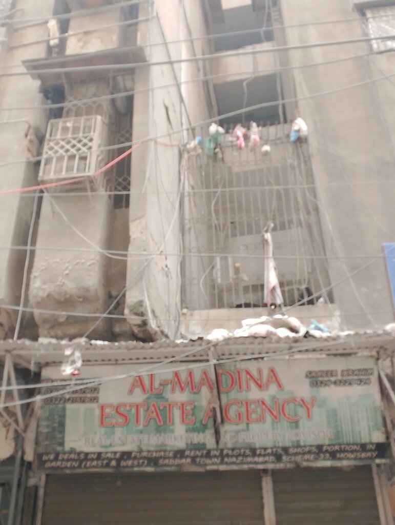 Yönetim ofisi Al Madina Street, Karaçi, foto