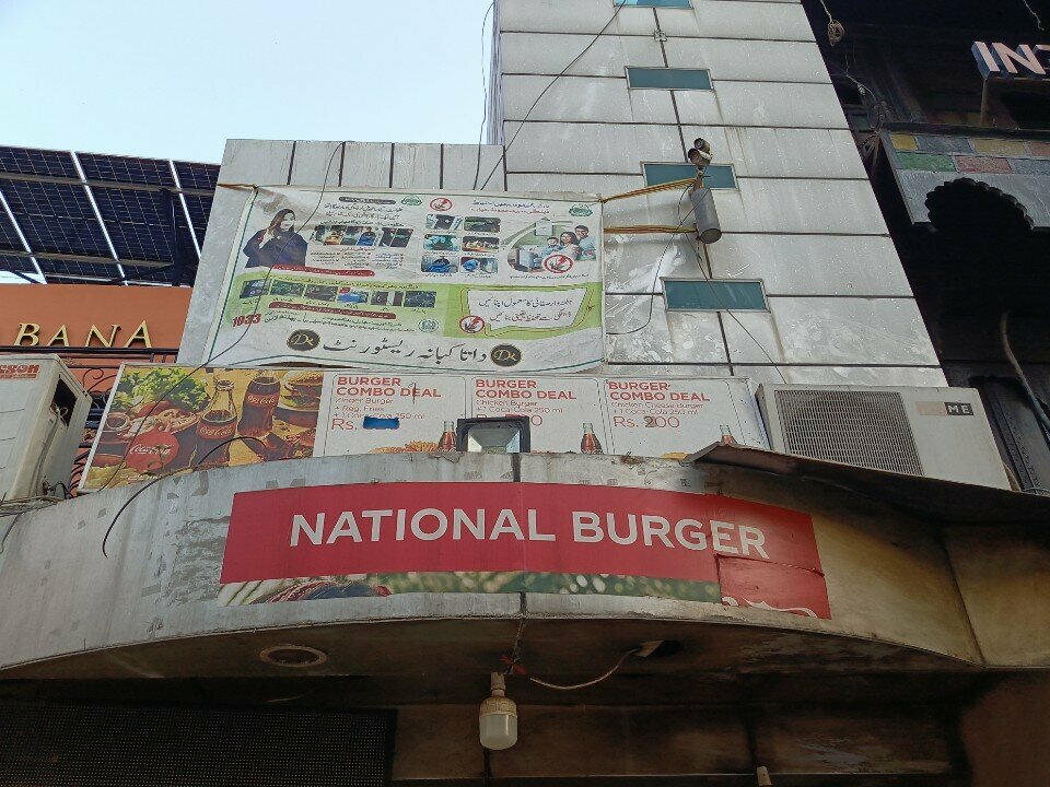 Fast food National Burger, Rawalpindi, foto