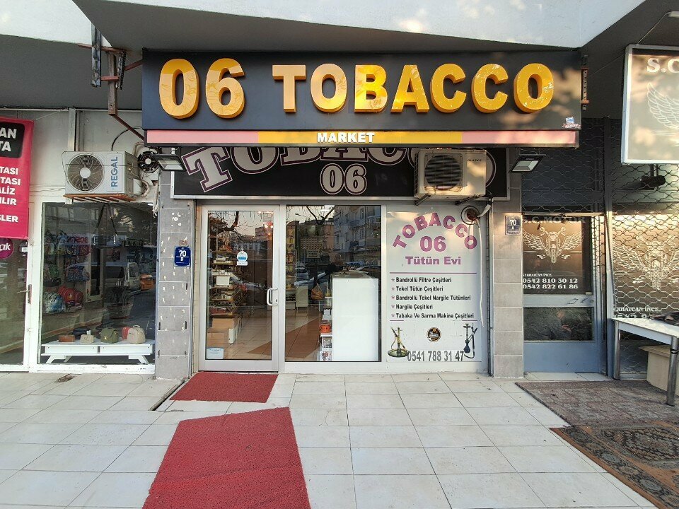 Tütün, sigara mağazaları Tobacco 06, Ankara, foto