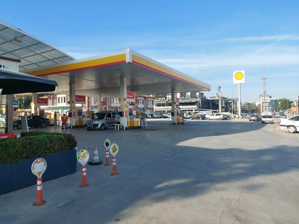 Benzin istasyonu Shell & Turcas Petrol, Bursa, foto