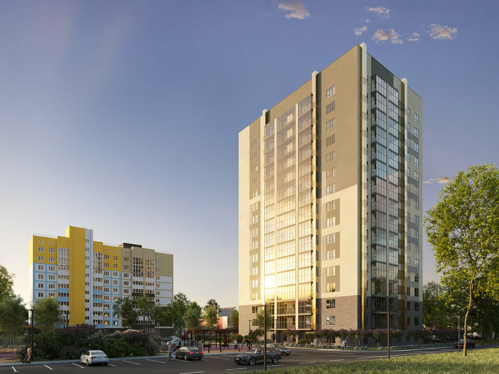 Konut blokları Dobroe, Penza, foto