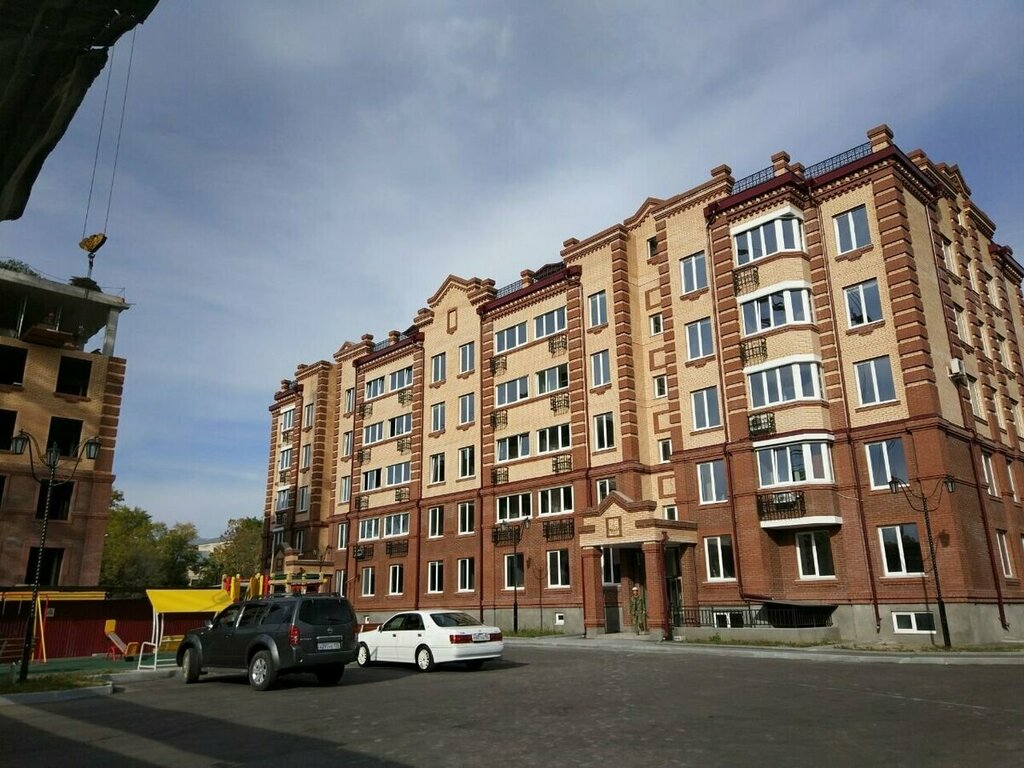Konut blokları Корсаков, Ussuriysk, foto