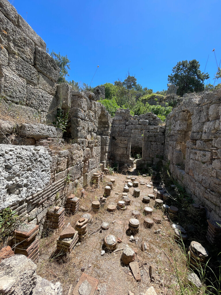 Turistik yerler Phaselis Hamamı, Kemer, foto