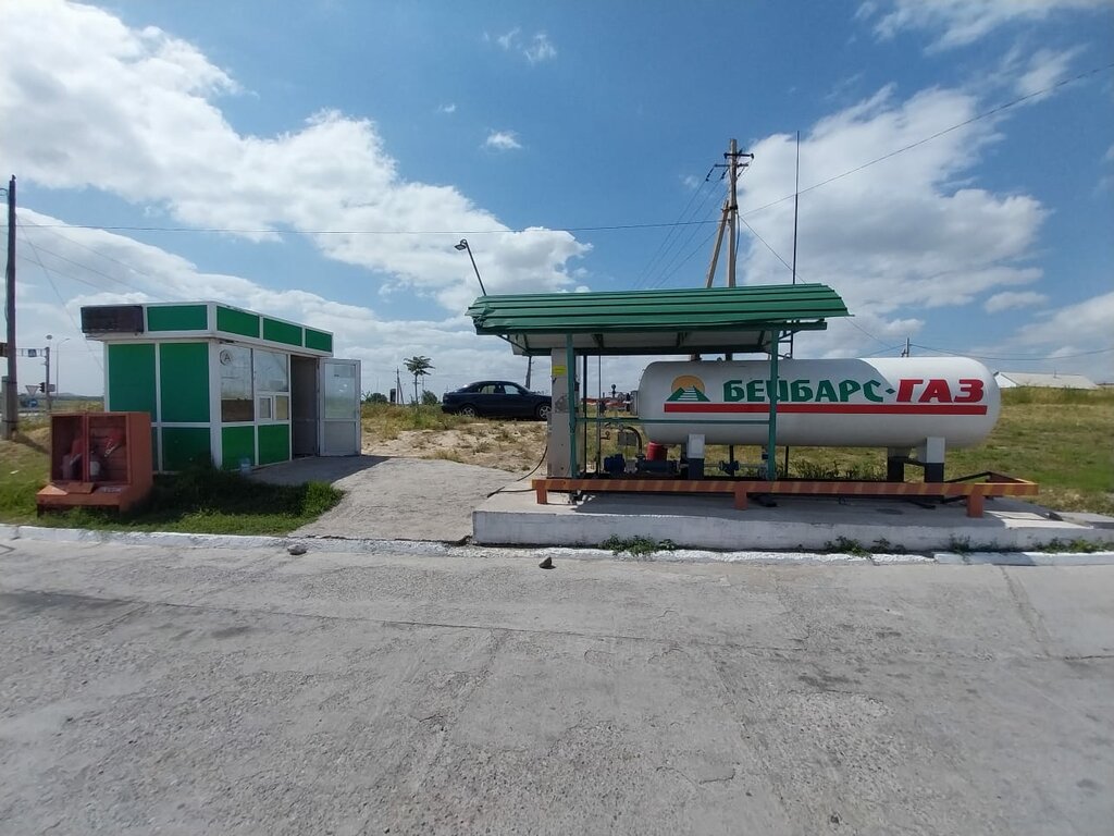 Otogaz dolum istasyonu Beibars Gaz, Çimkent (Şımkent), foto