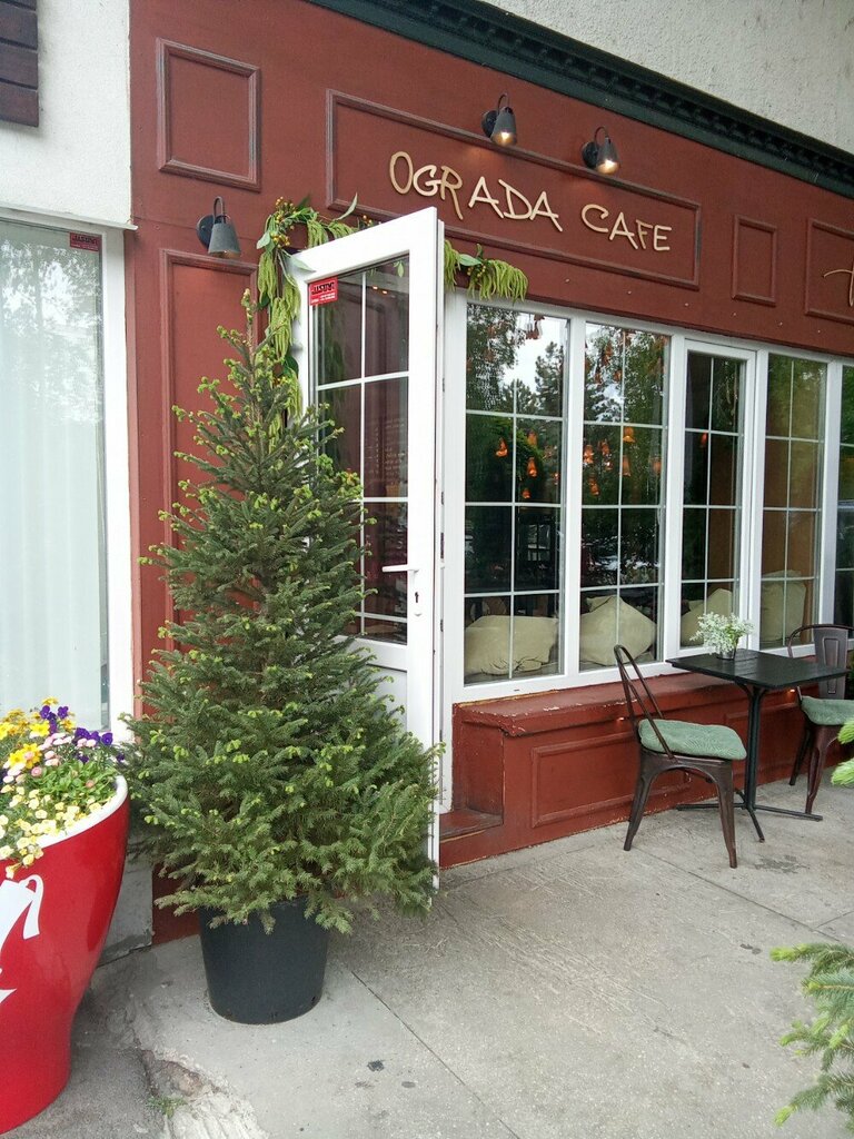Kahve dükkanları Ograda Cafe, Kişinev, foto