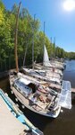 Jetty  (Moscow Region, Mytishi Urban District, bukhta Orekhovaya), i̇skele  Moskova ve Moskovskaya oblastından