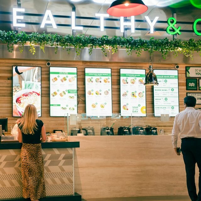 Kafe Healthy & Co, Dubai, foto