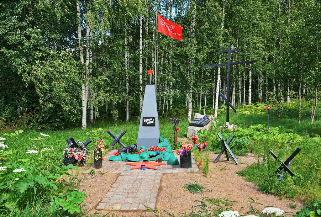 Anıt, heykel Погибшим поисковикам в СВО, Saint‑Petersburg ve Leningradskaya oblastı, foto
