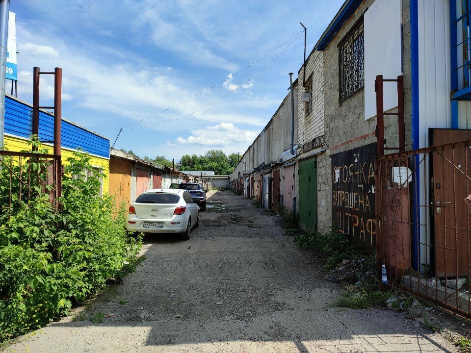 Garajlar Garazhny kooperativ, Ulyanovsk, foto
