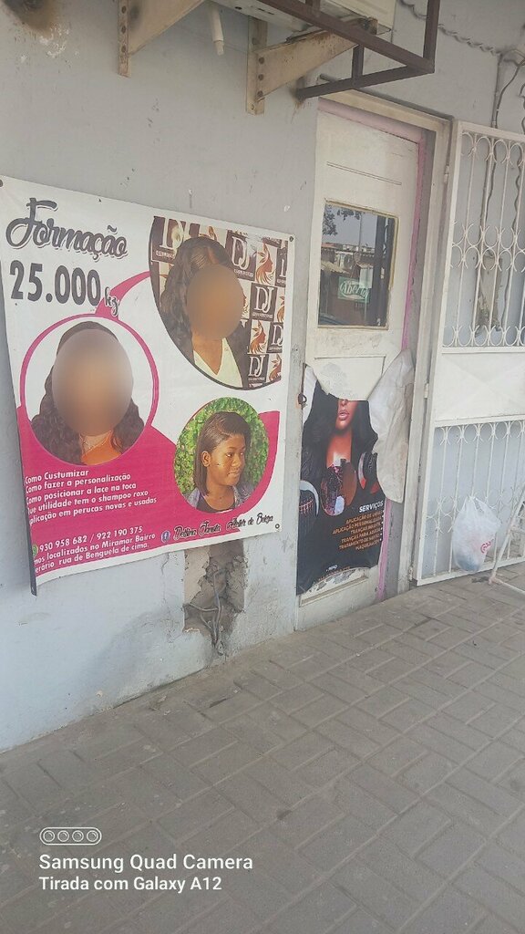 Güzellik salonu Delfina Joana, Loanda, foto