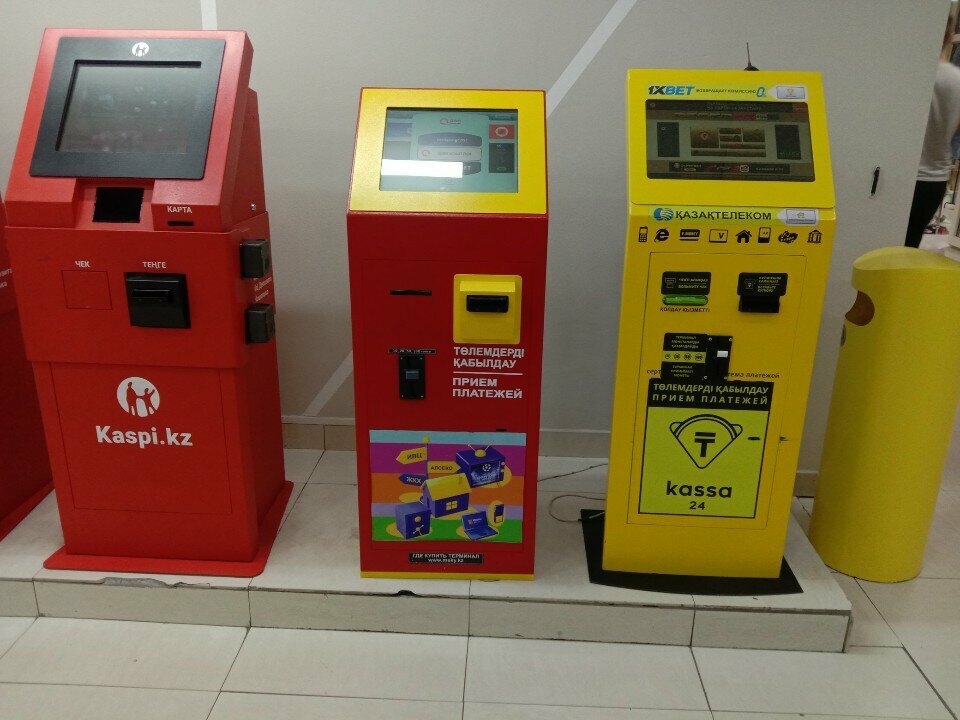 Ödeme terminali Kassa 24, Karağandı, foto