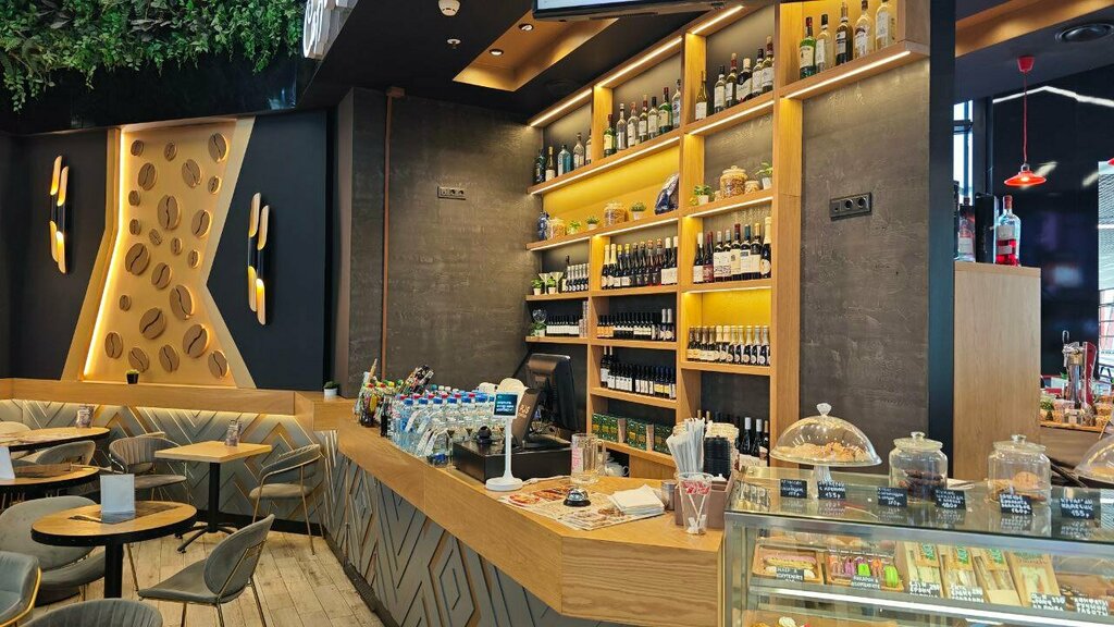 Kahve dükkanları Lavazza Piu, Moskova ve Moskovskaya oblastı, foto
