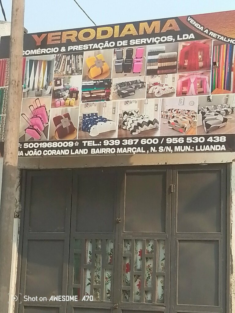 Ev eşyası mağazaları Yerodiama, Loanda, foto
