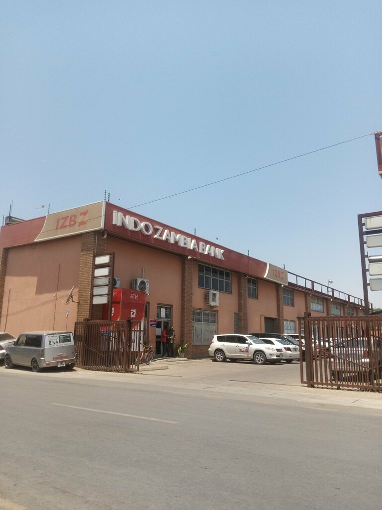 ATM'ler Indo Zambia Bank, Lusaka, foto