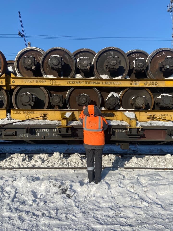 Depo hizmetleri Gruzovoj terminal Rzhd, Achinsk, foto