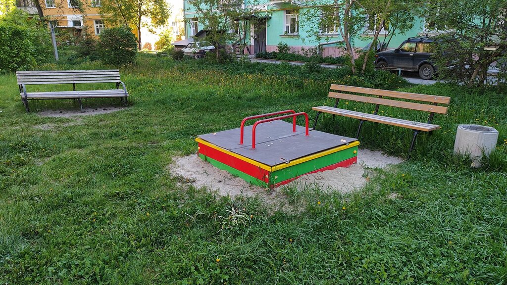 Oyun alanı Playground, Snejinsk, foto