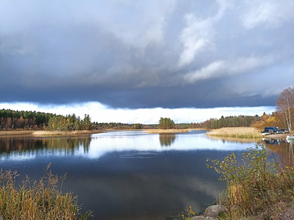 Piknik alanı Place for picnic, Karelya, foto