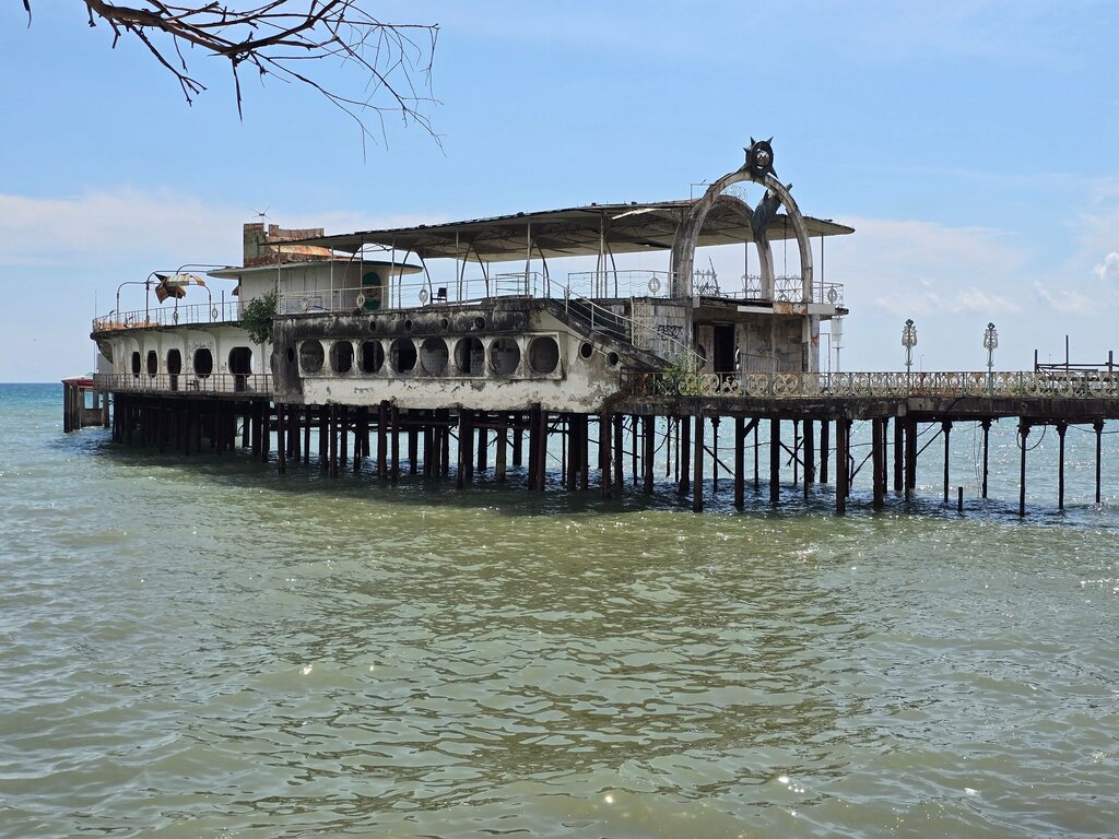 i̇skele Jetty , Sukhumi Bölgesi, foto