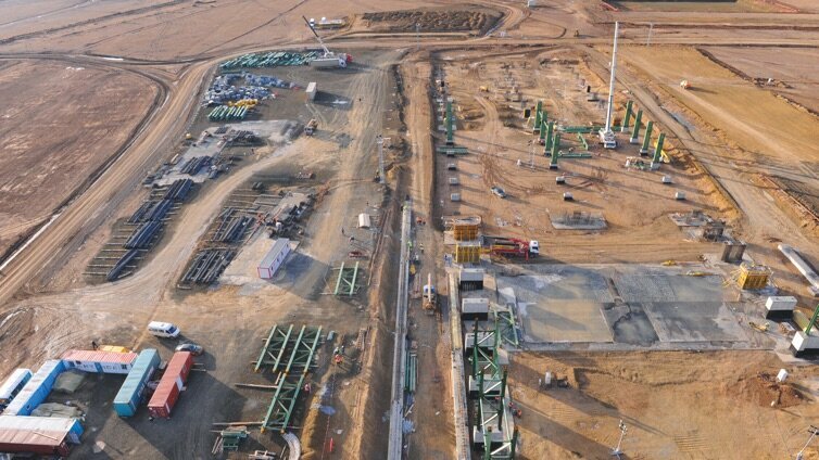 Madencilik işletmeleri Mining and Processing Plant, Doğu Kazakistan eyaleti, foto