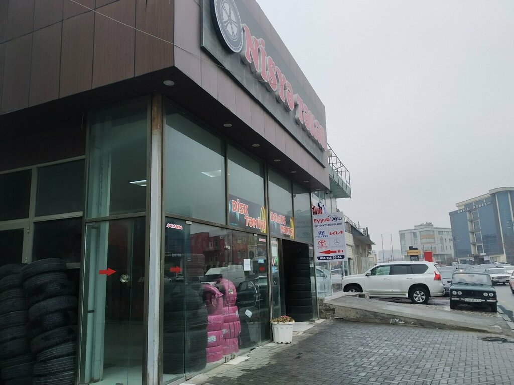 Oto lastik tamiri Nisyə Təkər, Bakü, foto