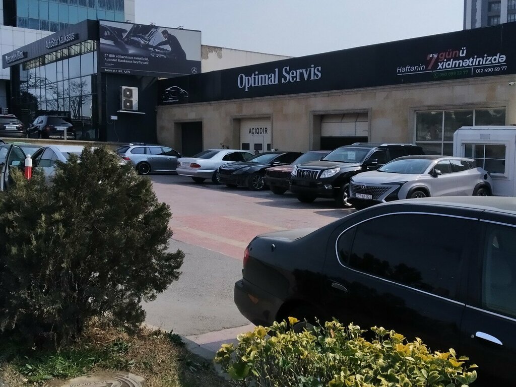 Oto aksesuarları Optimal təkər mərkəzi, Bakü, foto