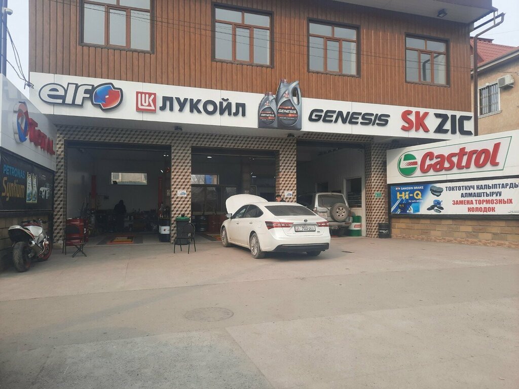 Express yağ değişim noktası Lukoil, Bişkek, foto