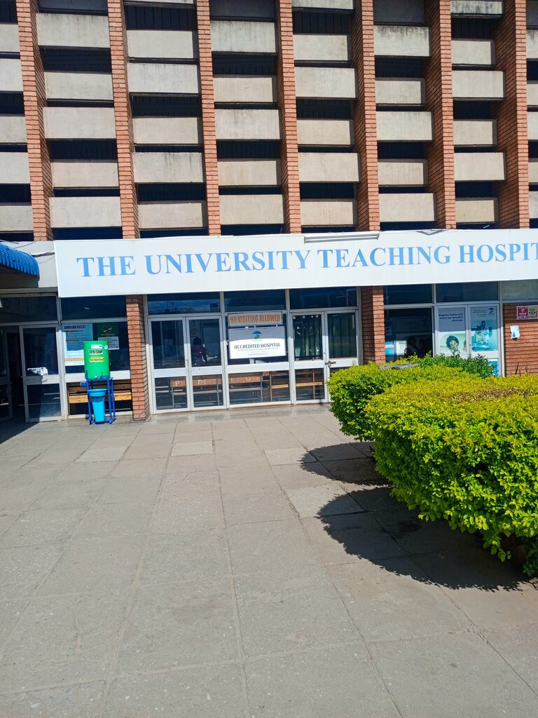 Tıbbi laboratuvarlar University Teaching Hospital. Uth, Lusaka, foto